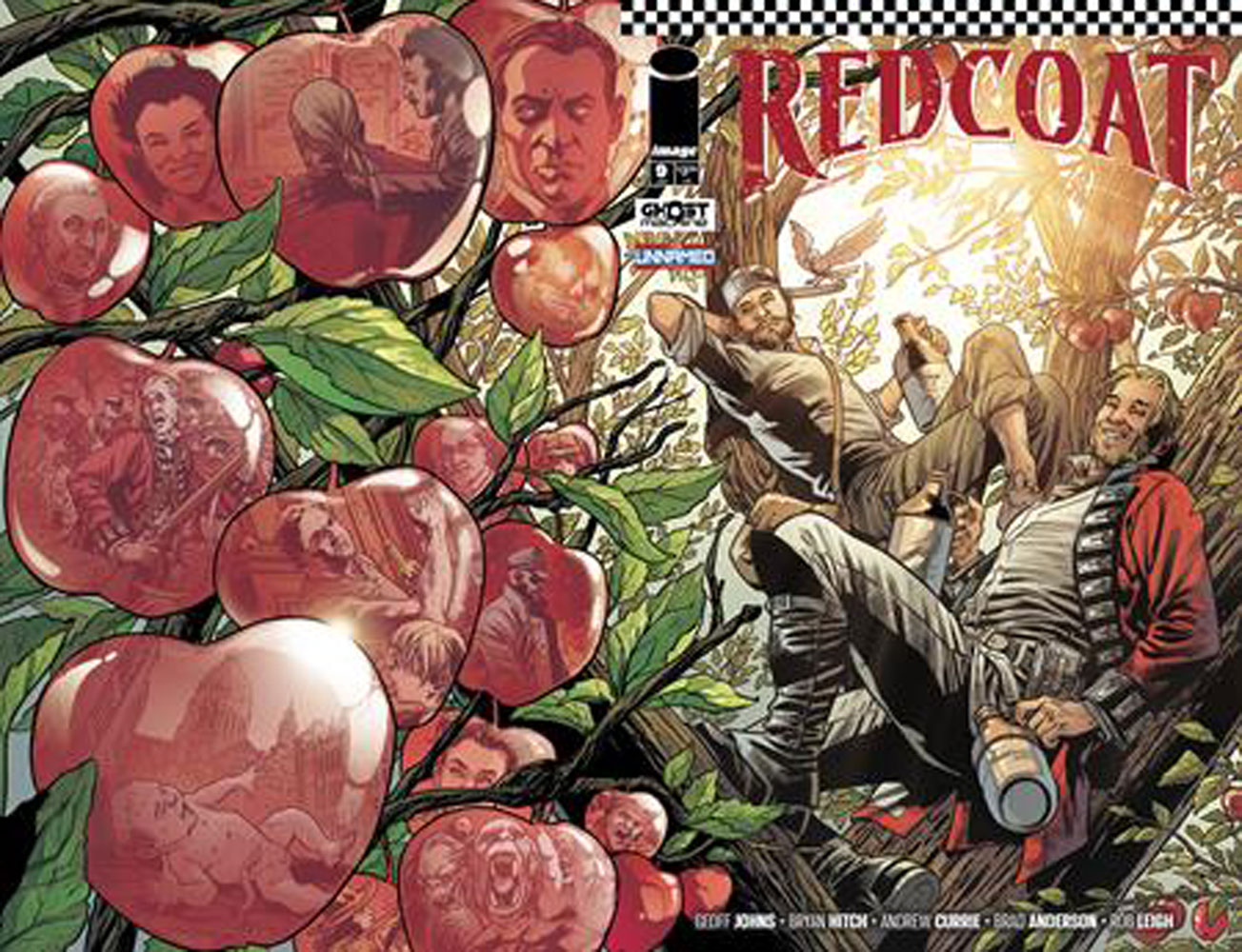 Redcoat #9 (cover A wraparound - Bryan Hitch) [2025] - Westfield Comics