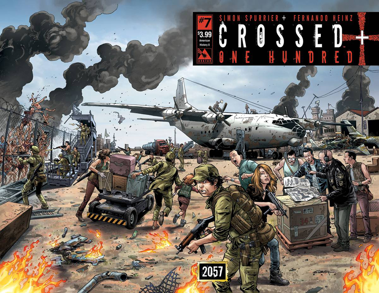 Crossed Plus One Hundred #7 (American History X cover) - Westfield Comics