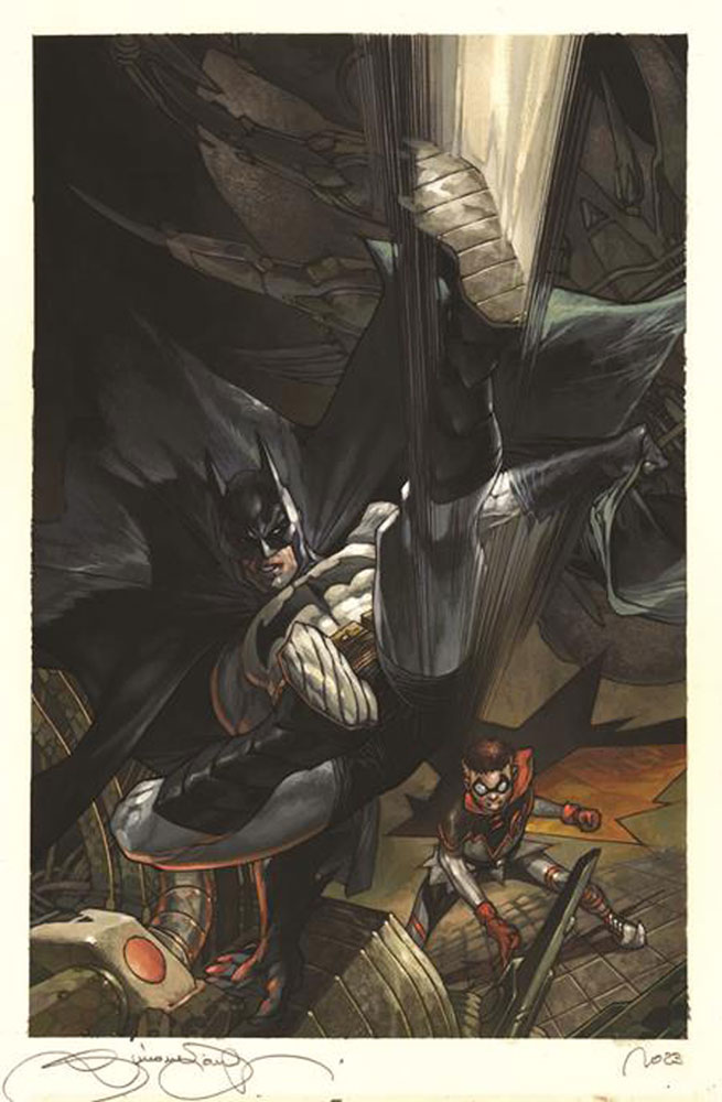 Batman and Robin #7 (incentive 1:25 cardstock cover - Simone Bianchi ...