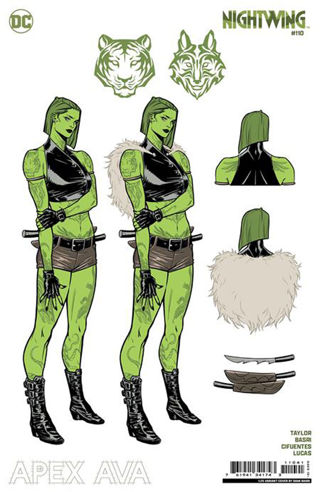 Nightwing #110 (cover D incentive 1:25 cardstock - Sami Basri) [2024 ...